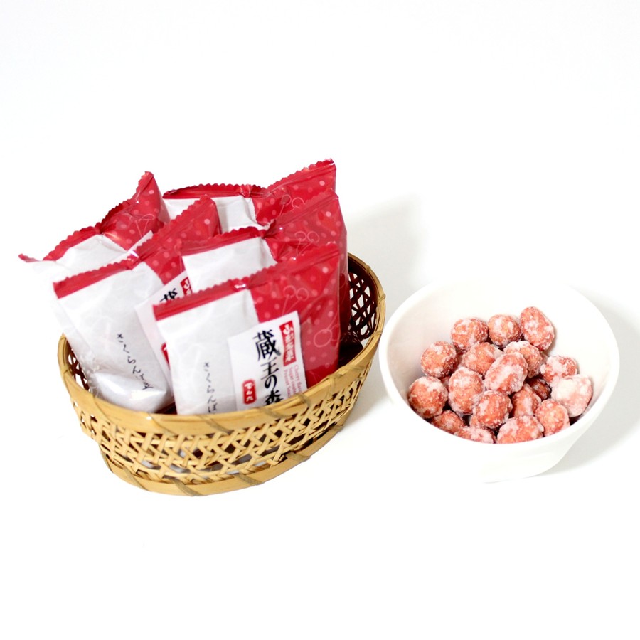 \山形銘菓／ 蔵王の森 彩りいろは 1箱（230g） でん六豆・あたりめ豆・さくらんぼ豆 詰合せ | 加藤物産オフィシャルEC